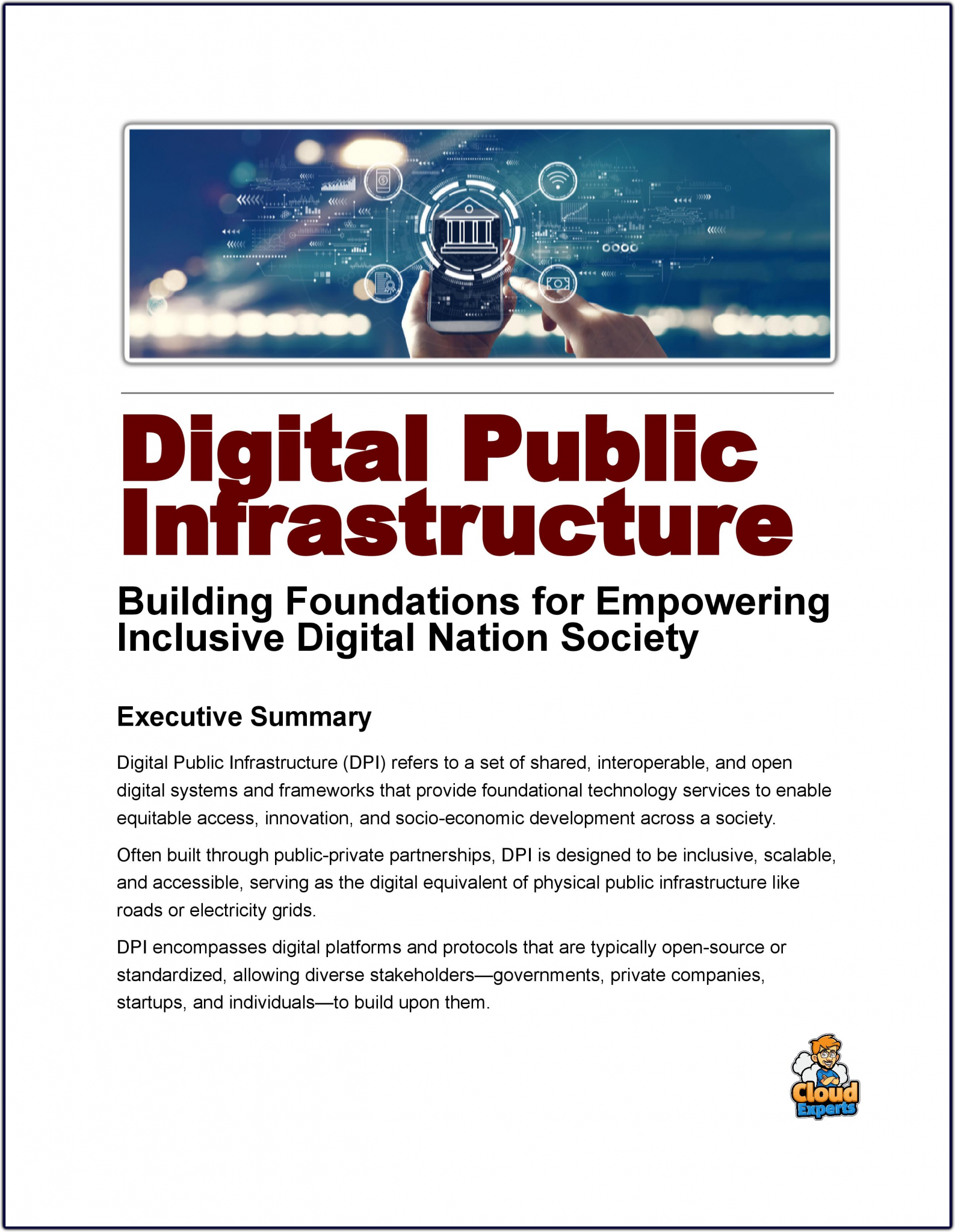 Artificial Intelligence - The Next Frontier In Digital Public ...